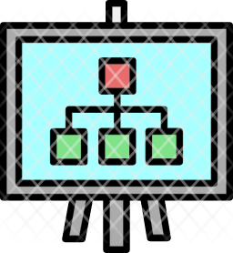 scheme icon, hierarchy icon, management icon, structure icon, pyramid icon