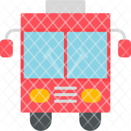 school icon, bus icon, driver icon