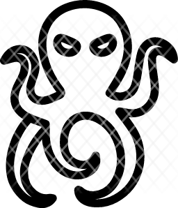 sea icon, monster icon, tribal icon, mask icon, island icon, vikings ...