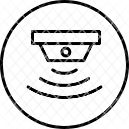 sensors icon, detector icon, fire icon, guard icon, security icon ...