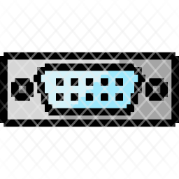 serial icon, port icon, serial communication interface icon, modem icon ...