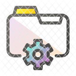 setting icon, folder icon