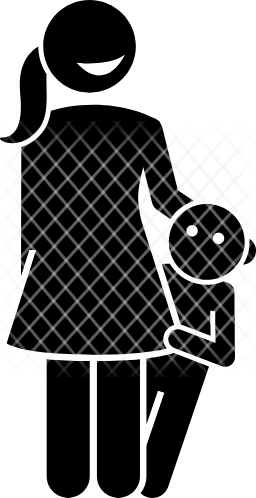 shy icon, kid icon, child icon, hide icon, behind icon, mother icon ...