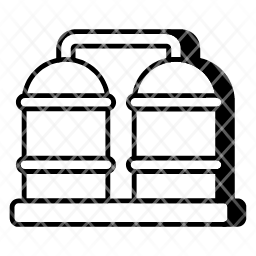 silo icon, grain bins icon, granary icon, grain storage icon, grain ...