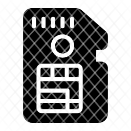 sim icon, card icon, signal icon, internet icon, connection icon ...