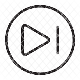 skip icon, button icon, play icon, music icon, player icon, ui icon ...