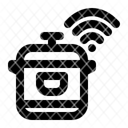 smart icon, cooker icon, rice icon, internet icon, of icon, things icon ...