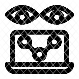 snooping icon, reconnaissance icon, observation icon, monitoring icon ...