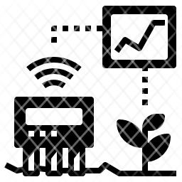 soil icon, sensor icon, smart icon, farm icon, moisture icon, hazardous ...