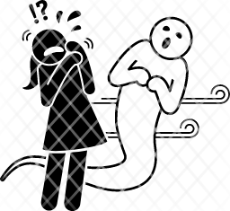 spook icon, spooky icon, ghost icon, haunt icon, scary icon, eerie icon ...