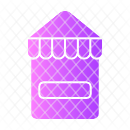 stand icon, booth icon, kiosk icon, food icon, restaurant icon, street ...