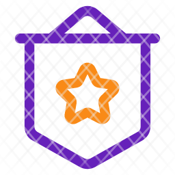 star banner icon, heart banner icon, love banner icon, love icon ...