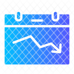 statistic icon, chart icon, diagram icon, crisis icon, graph icon, arrow icon, decrease icon ...