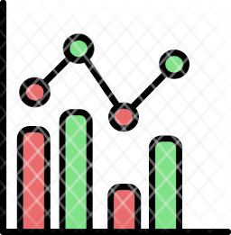 statistics icon, information icon, guideline icon, chart icon ...