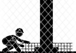 strengthen icon, foundation icon, concrete icon, base icon, floor icon ...