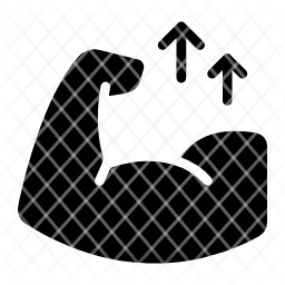 strong icon, muscle icon, muscles icon, courage icon, sports icon ...