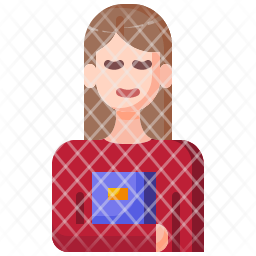 studentschool icon, study icon, girl icon, studying icon, academic icon ...