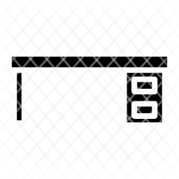 table icon, bench icon, board icon, work icon, surface icon, counter ...