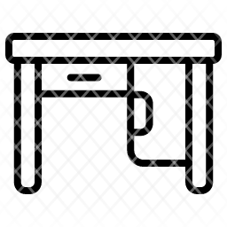 table icon, bench icon, board icon, work icon, surface icon, counter ...