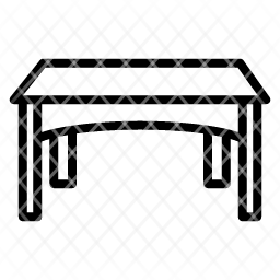 table icon, bench icon, board icon, work icon, surface icon, counter ...