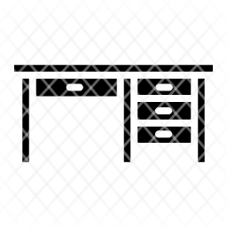 table icon, bench icon, board icon, work icon, surface icon, counter ...