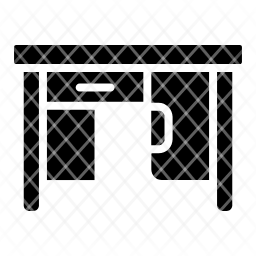 table icon, bench icon, board icon, work icon, surface icon, counter ...