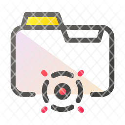 target icon, folder icon