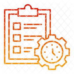 task planning icon, checklist icon, disabled icon, working icon, time ...