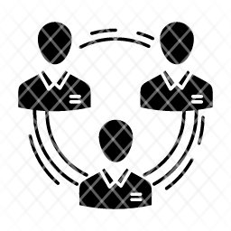 team icon, business icon, communication icon, hierarchy icon, people ...