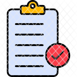 test icon, approval icon, checkbox icon, evaluation icon, experiment ...