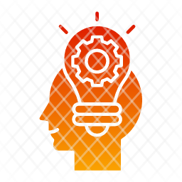 thinking process icon, brainstorming icon, creative-brain icon ...