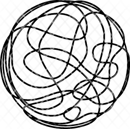 thought icon, haywire icon, chaos icon, chaotic icon, messy icon, mess ...