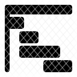 timeline icon, project icon, scheduling icon, gantt icon, chart icon ...