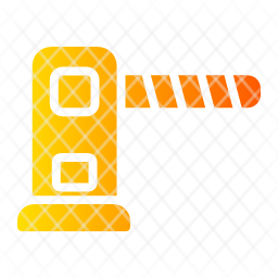 toll icon, road icon, barrier icon, gate icon, maps icon, location icon ...