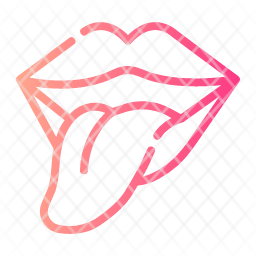 tongue icon, taste icon, oral icon, care icon, body icon, parts icon ...