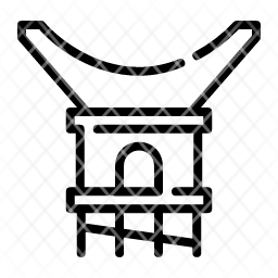 toraja icon, house icon, building icon, traditional icon, cultures icon ...