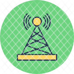 tower icon, broadcast icon, radio icon, transmission icon, antenna icon ...