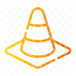 traffic icon, cone icon, bollards icon, urban icon, post icon ...