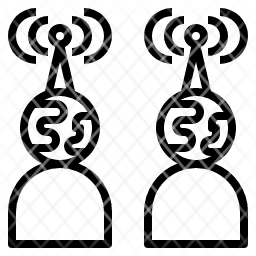 transmissible icon, connect icon, wireless icon, transmission icon ...