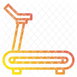 treadmill icon, sport icon, exercise icon, gym icon