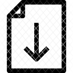 ui icon, document icon, essential icon, down icon, app icon, arrow icon