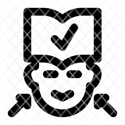 understood icon, understanding icon, knowledge icon, learning icon ...