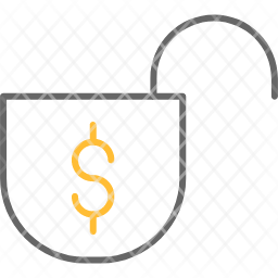 unlocked icon, open icon, accessible icon, available icon, released ...