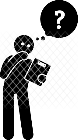 unsure icon, doubt icon, why icon, how icon, question icon, problem ...