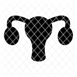 uterus icon, ovary icon, ovaries icon, reproductive system icon ...