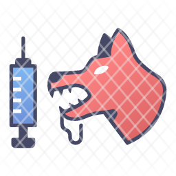 virus icon, medical icon, rabies icon, dog icon, disease icon, vaccine ...