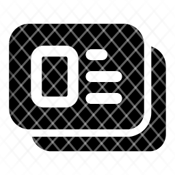 visiting icon, card icon, visit icon, cards icon, id icon ...