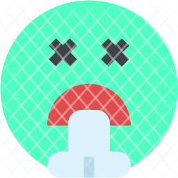 vomit icon, emoji icon, emotion icon, smiley icon, feelings icon ...