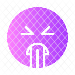 vomiting icon, vomit icon, emoji icon, smileys icon, sick icon, feeling ...
