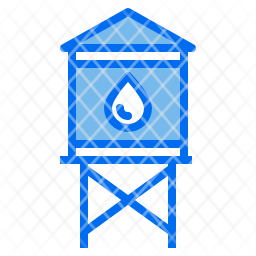 water icon, tank icon, farm icon